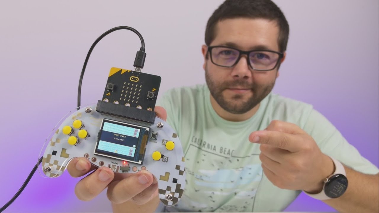 MONTEI UMA CONSOLA RETRO! | MICRO BIT RETRO ARCADE - YouTube