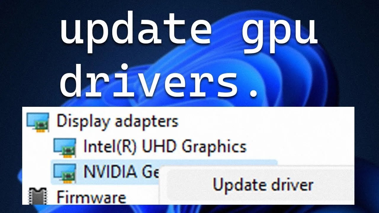 How to Quickly Update Any GPU Drivers on Windows 11 - The Complete 2024 ...