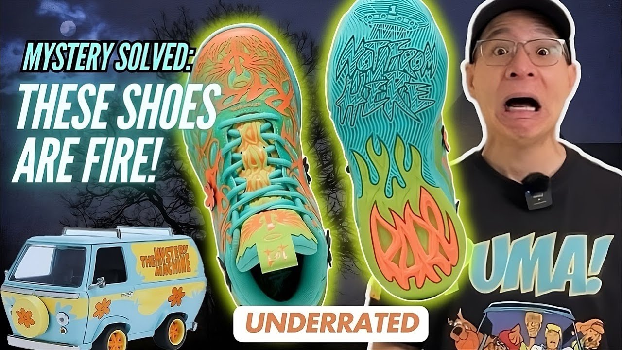 Unboxing the PUMA Scooby-Doo x Lamelo MB.04 Collab + Mystery Machine ...