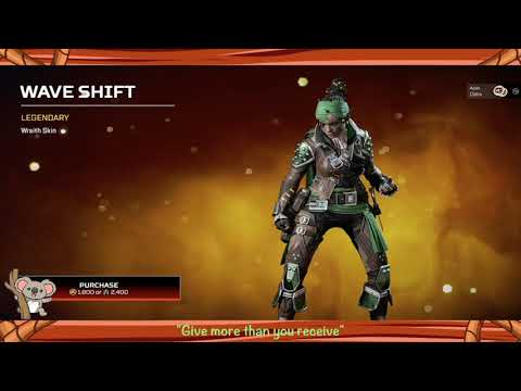 New Legendary Skin for Wraith (Wave Shift), Raiders Collection Event ...