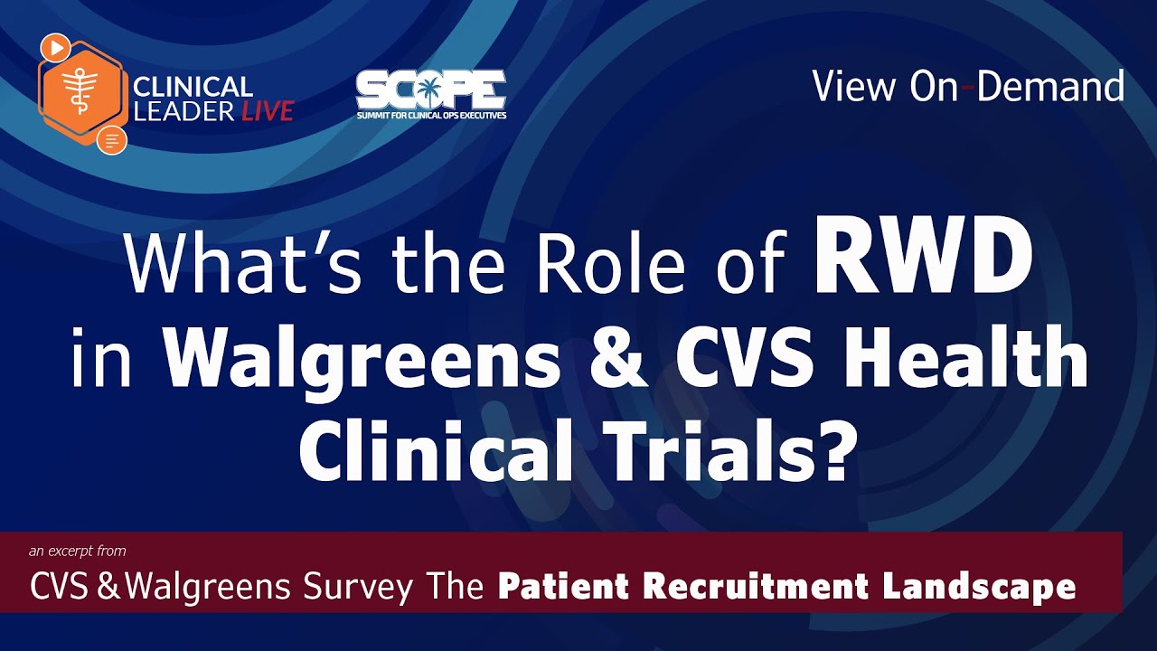 What’s The Role of RWD In Walgreens And CVS Clinical Trials? - YouTube