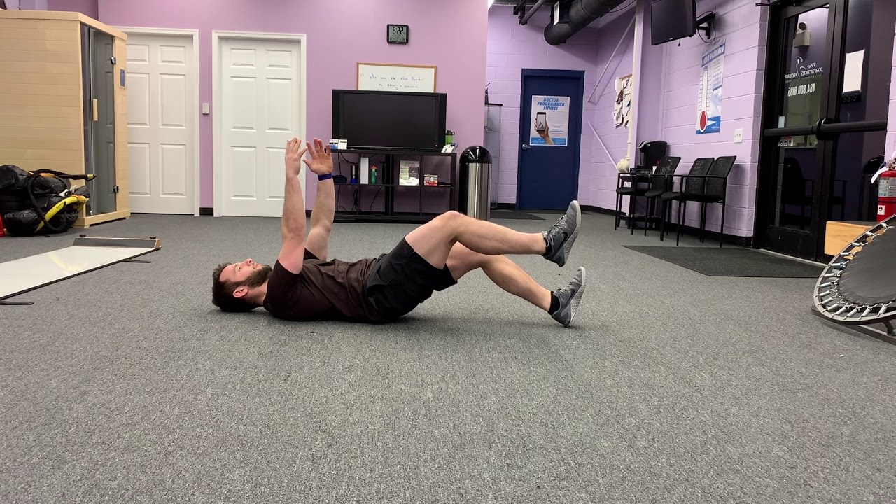 Single Leg Hamstring Bridge - YouTube