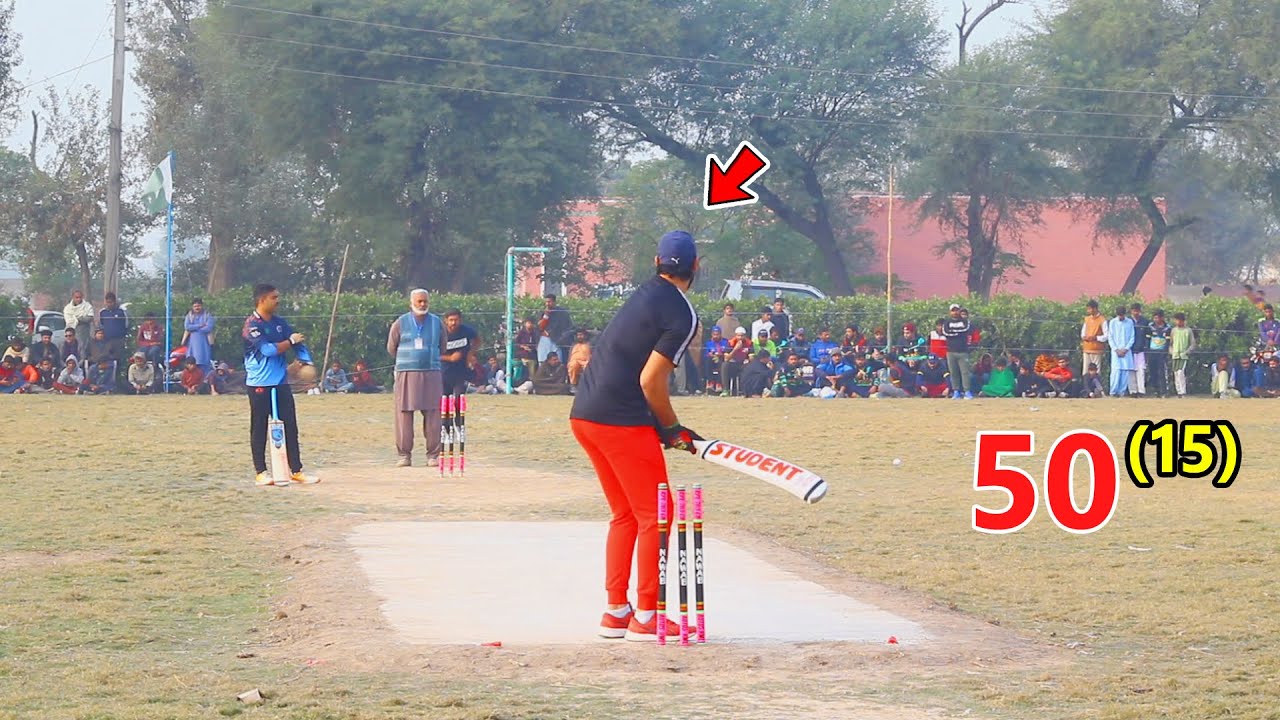 BIG Match 50 Runs Required 15 Ball Unbelievable Match In Cricket - YouTube