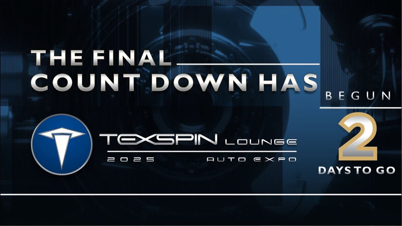 2 Days to Go! | TEXSPIN®️ LOUNGE Returns at Auto Expo 2025 - YouTube