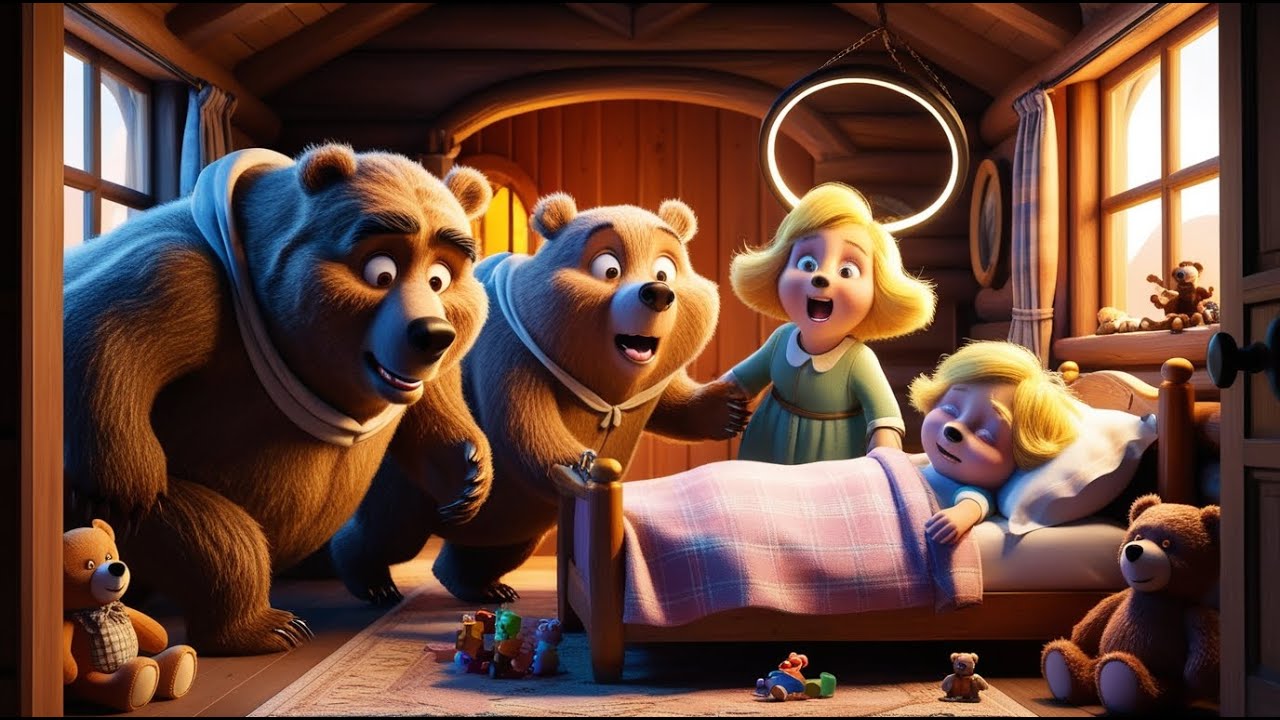 Goldilocks and the Three Bears | Cartoons For Kids | Animated Story Toons | cartoon in english ...