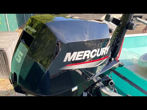 Redesigned 2020 Mercury 15 HP EFI Outboard Review & Starting Engine For The First Time!!