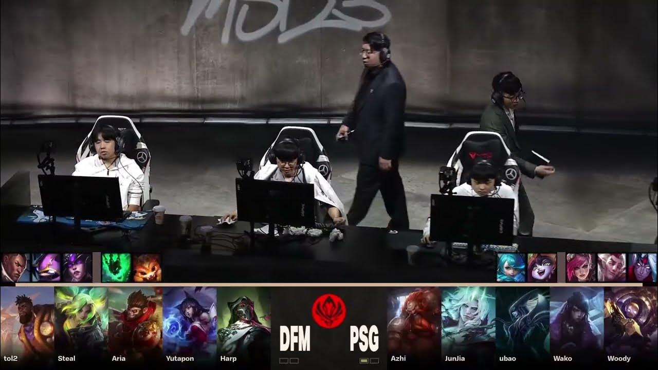 MSI 2023 | Day 1 | PSG vs DFM | Match 2 Highlights - YouTube