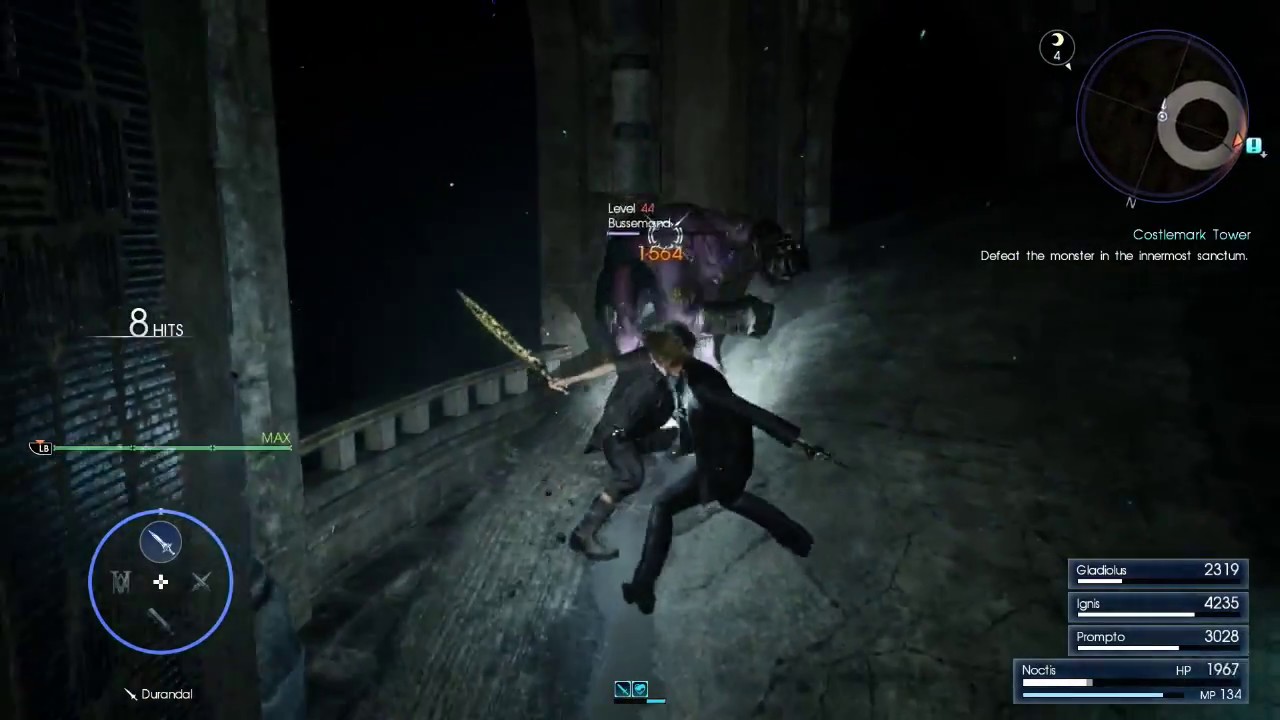 Final Fantasy XV - Optional Royal Arms Weapon (Costlemark Tower Dungeon ...