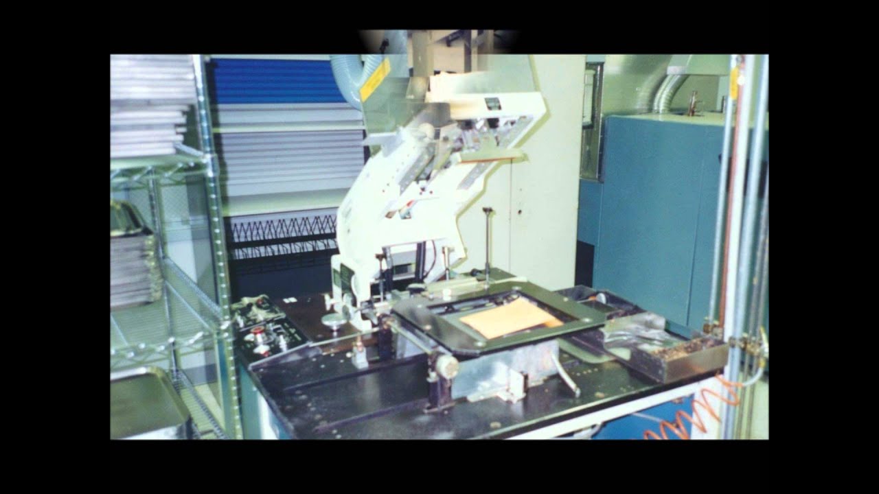 AMI PRESCO CP-885 Screen Printer S/N: 714903 - 10712 - YouTube