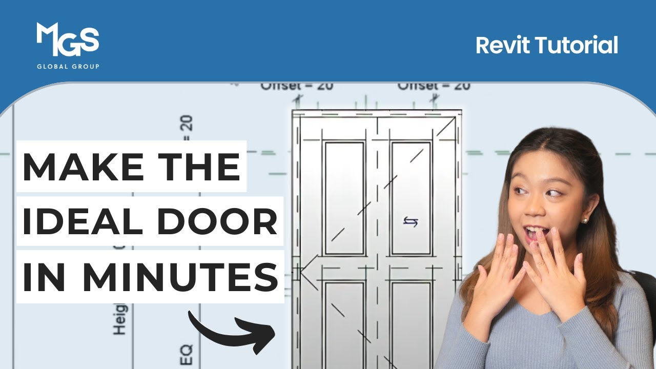 How to Create Panel Doors in Revit - YouTube