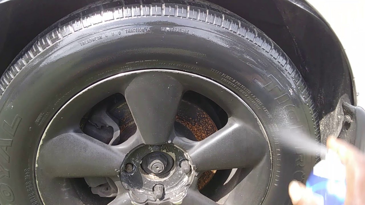 Blue magic tire shine vs griot's black shine tire coating melt down ...