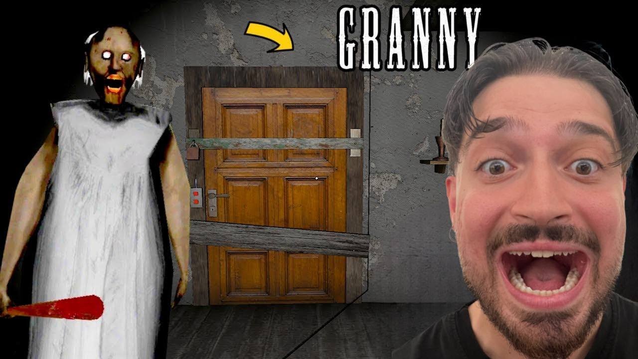 DELİ NENENİN EVİNDEN KURTULAMADIM ! GRANNY 1 TÜRKÇE - YouTube