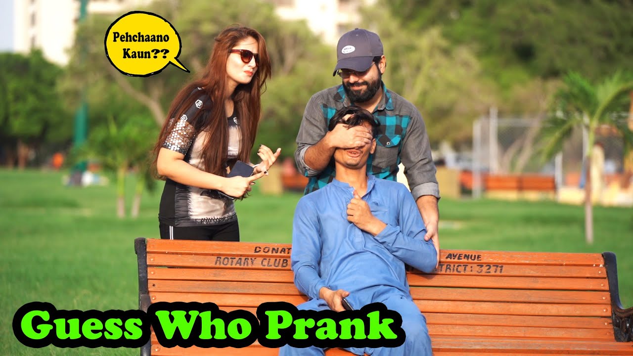 Guess Who Prank | Pranks In Pakistan | Humanitarians - YouTube