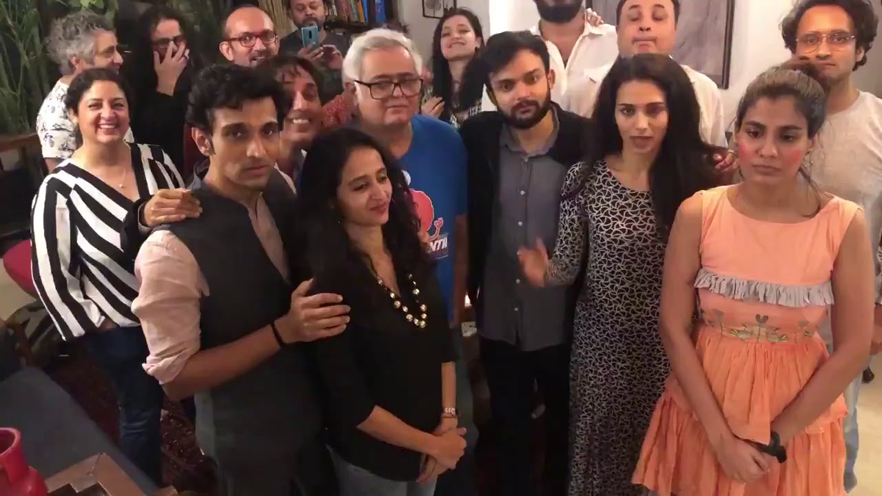 Cast and crew of SCAM 1992 celebrating success on title theme # ...