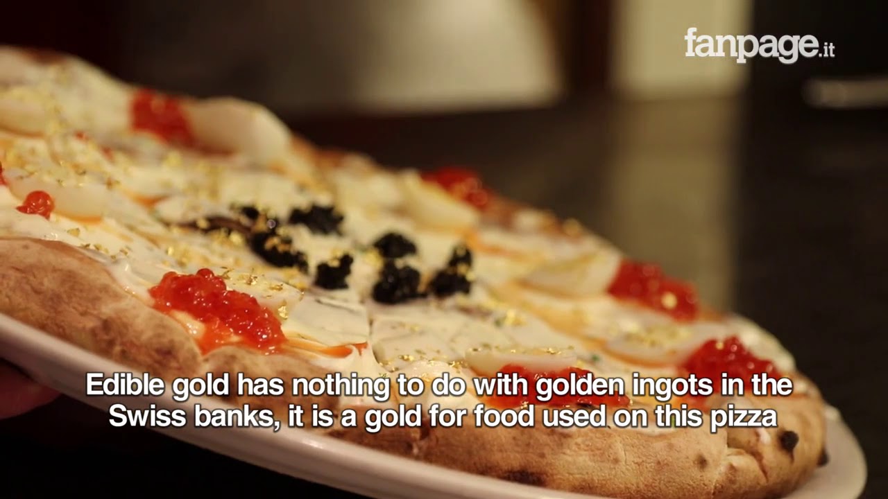 Which is the Italian most expensive pizza? Our top-quality pizza! - YouTube