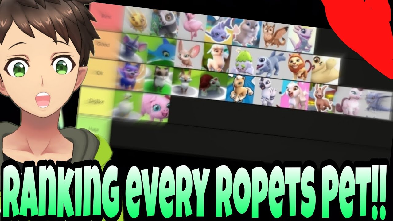 😱*I RANK EVERY ROPETS PET IN GAME!!! * ROBLOX 😮 - YouTube