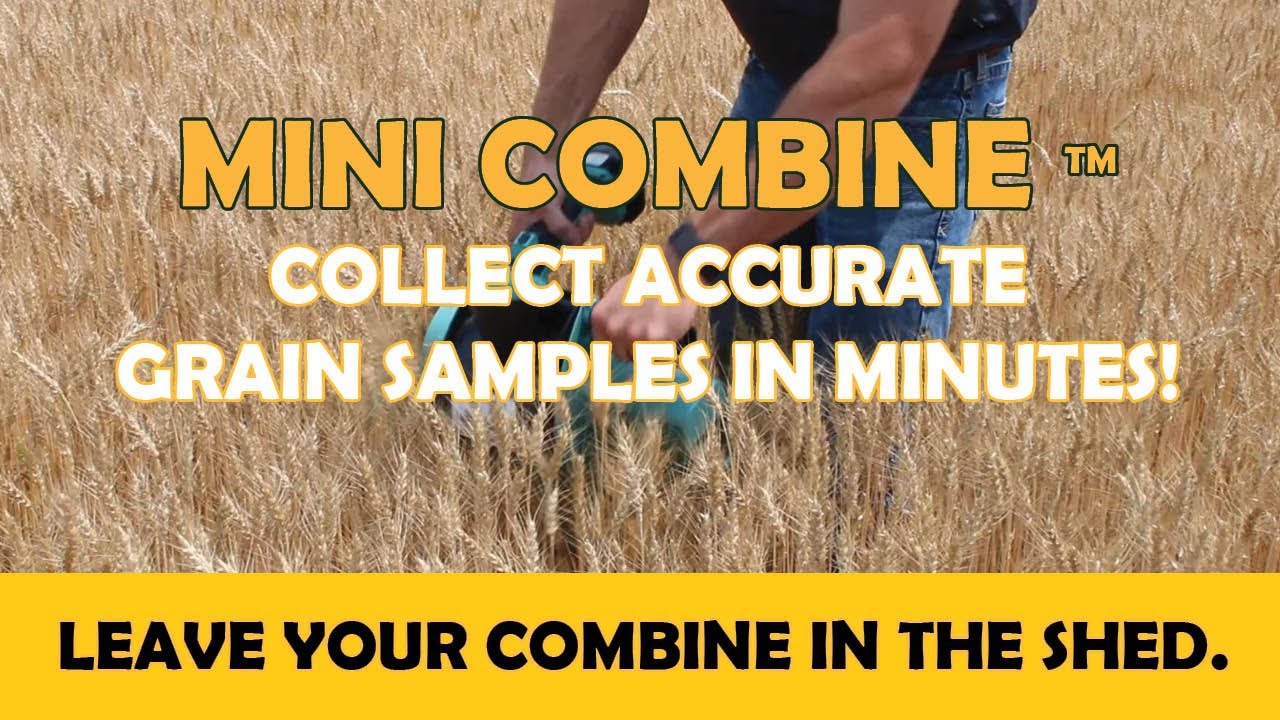 How to Collect Small Grain & Soybean Samples with the Mini Combine ...