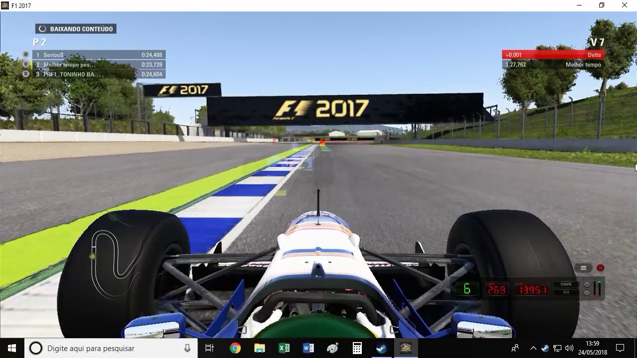 Teste com Willians 1996 Circuito da Catalunha - YouTube