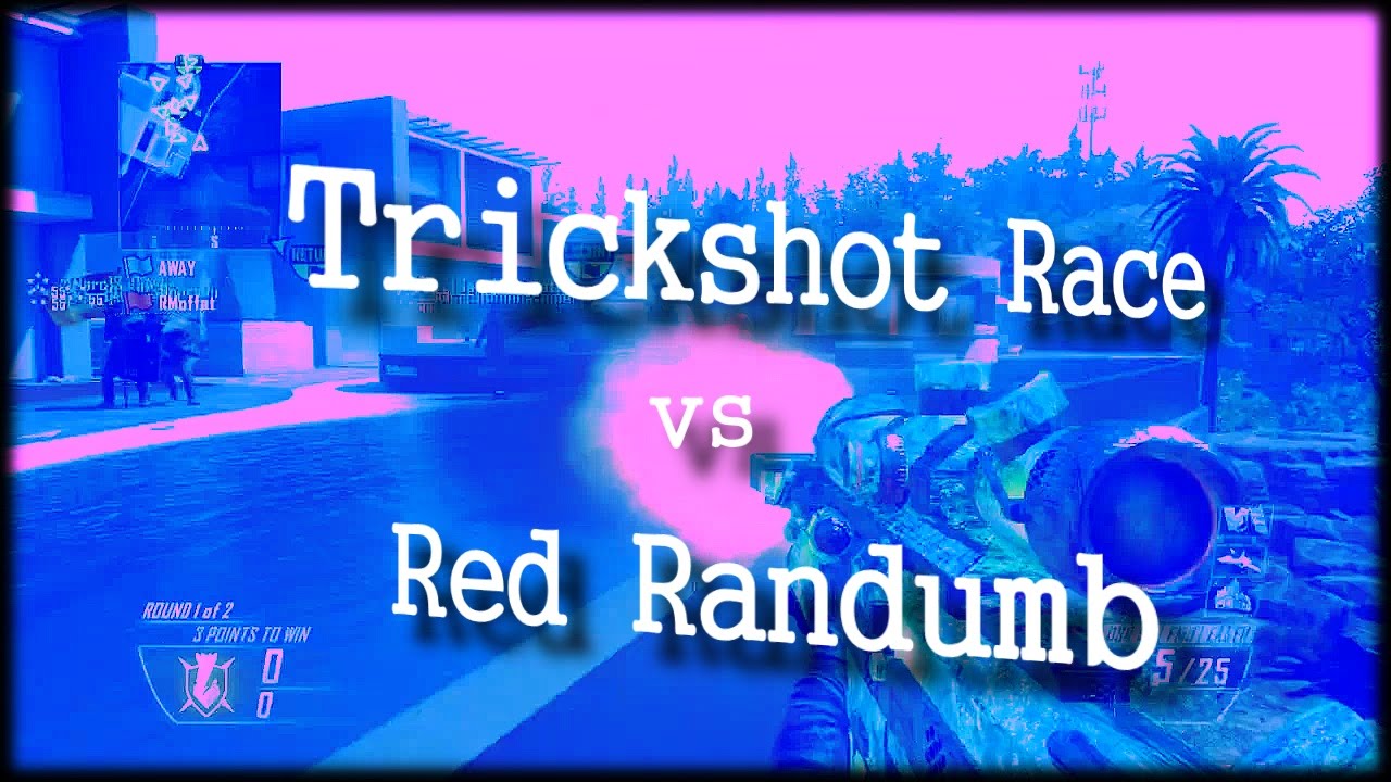 1v1 Trickshot Race vs Red Randumb! - YouTube