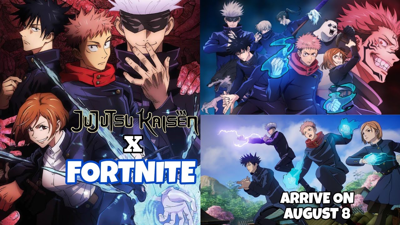 Fortnite x Jujutsu Kaisen Will Arrive On 8th Of August! (Official ...