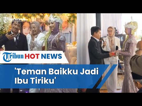 Video Seorang Ayah Nikahi Teman Anaknya, Sang Anak Jadi Sorotan di Pesta