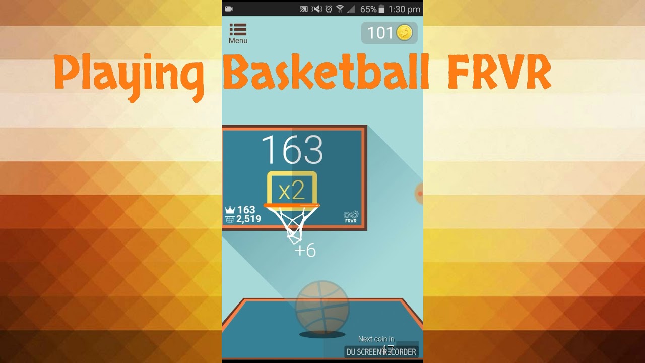 Playing Basketball FRVR - YouTube