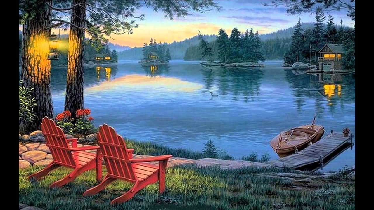 Даррел Буш (Darrell Bush) - американский художник. - YouTube