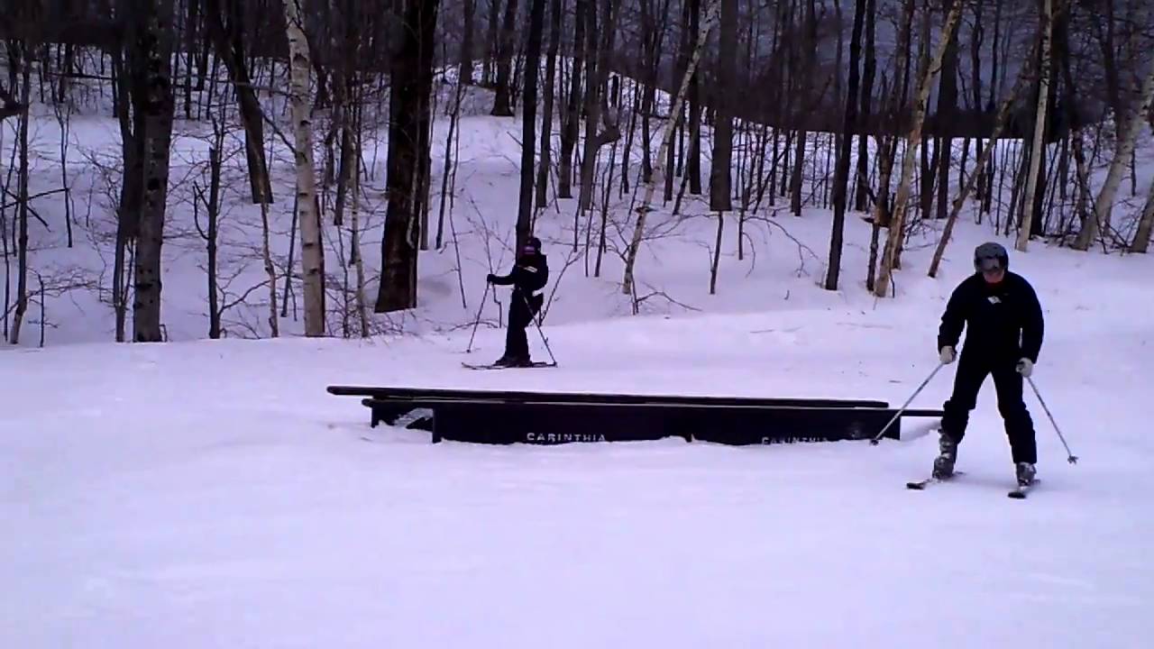 Chase 180 ski jump & daffy - YouTube