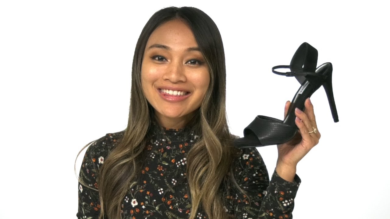 Steve Madden Stargaze Heeled Sandal SKU: 9312902 - YouTube