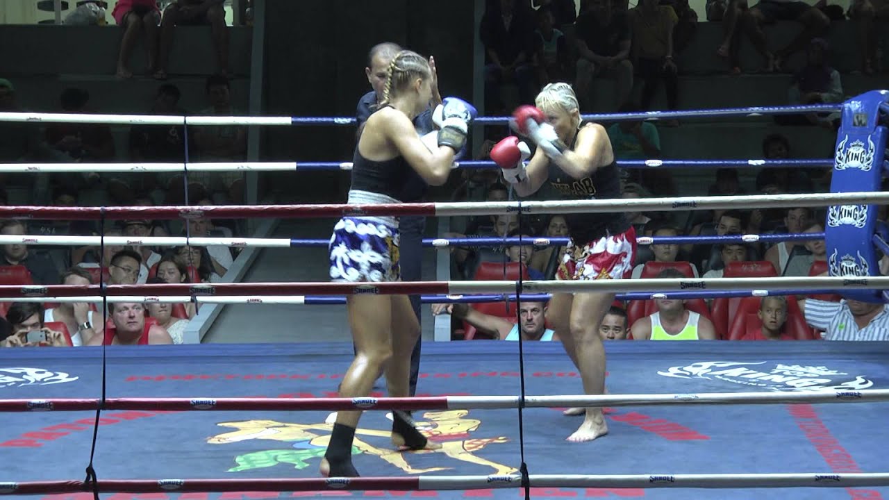 Round 2 Martyna Krol (Singpatong) vs Jen Cav (Patong Stadium Gym) - YouTube