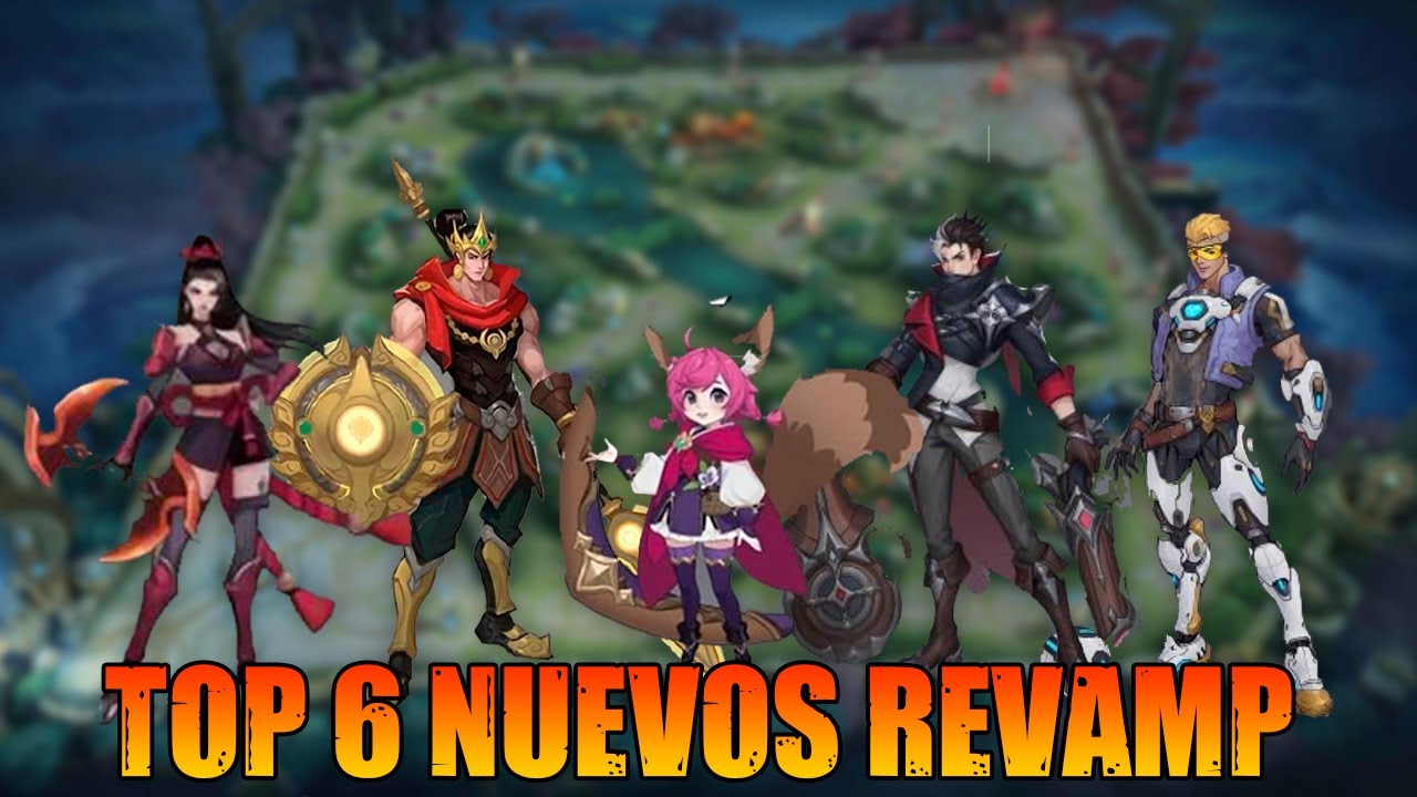 Top 6 Nuevos Revamps ML | Mobile Legends: Bang Bang - YouTube
