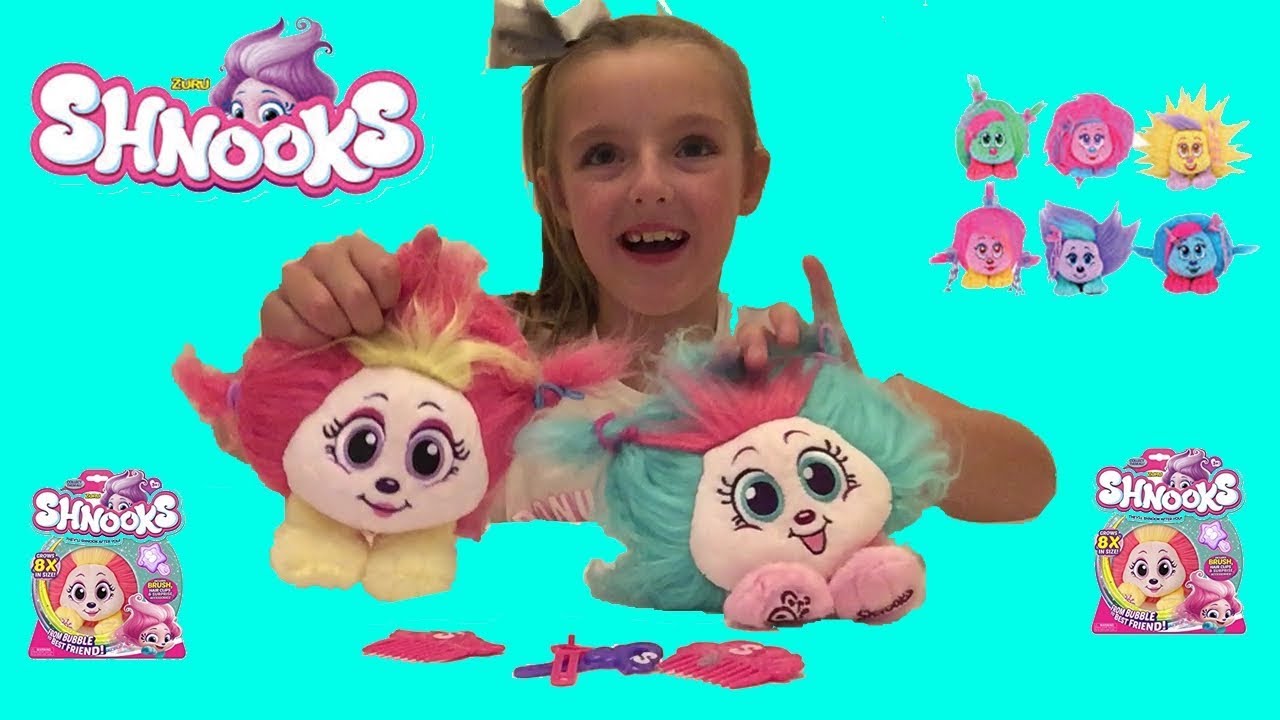 SHNOOKS PLUSH DOLLS OPENING GREAT FUN - YouTube