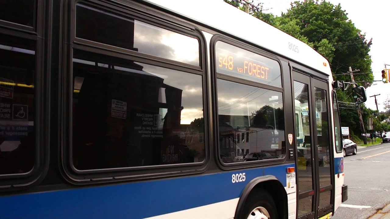 MTA New York City Bus 2011 NovaBus LFS 8025 On The S48 @ Victory Blvd ...