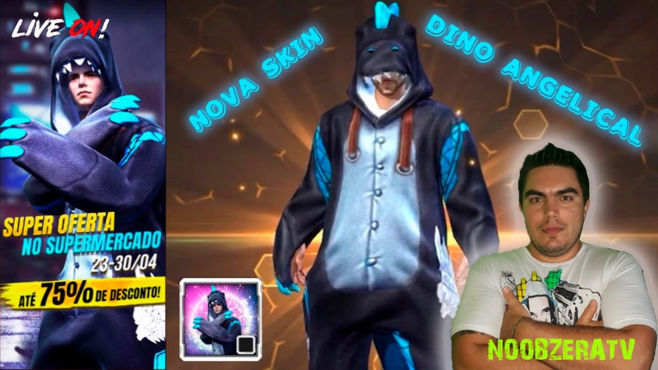 💎FREE FIRE💎NOVO SUPERMERCADO💎DINO ANGELICAL CHEGOU💎#11K - YouTube