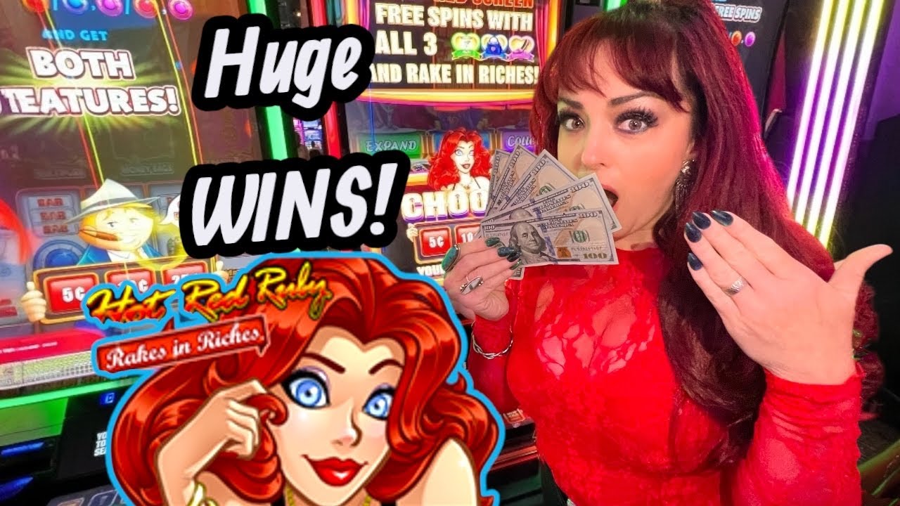 HOT RED RUBY!! Raking in Riches at World’s Largest Casino! - YouTube