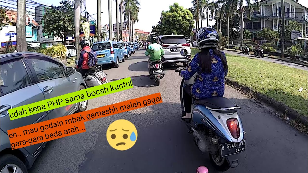 GAGAL GODAIN MBAK GEMESSSHH // GARA-GARA BEDA ARAH - YouTube