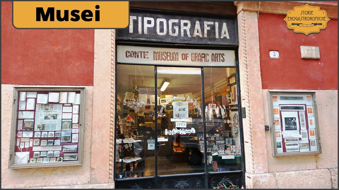 Museo Conte di Verona, l’Antica Tipografia Artistica - YouTube