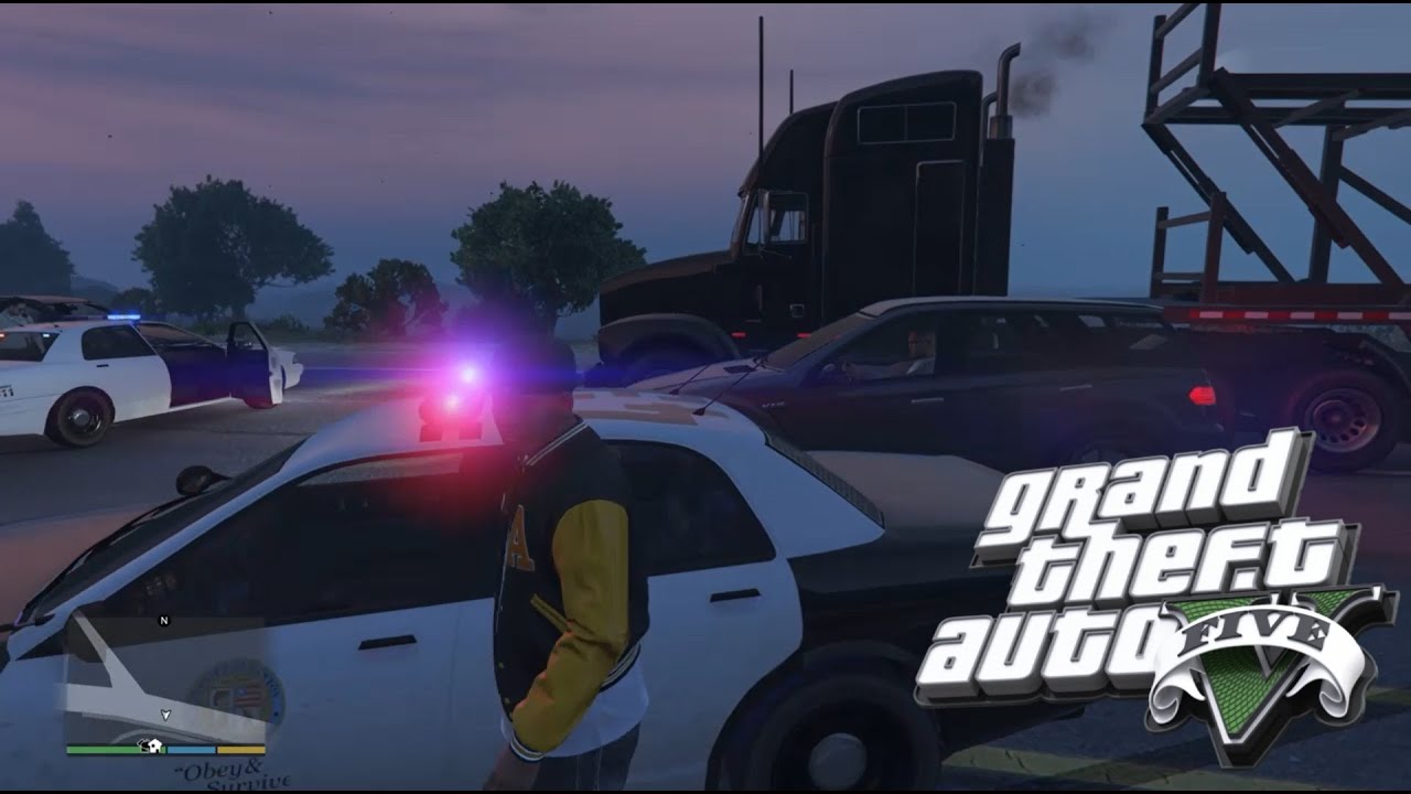 GTA 5 Police Pursuit Driving Police car Ultimate Simulator crazy chase ...