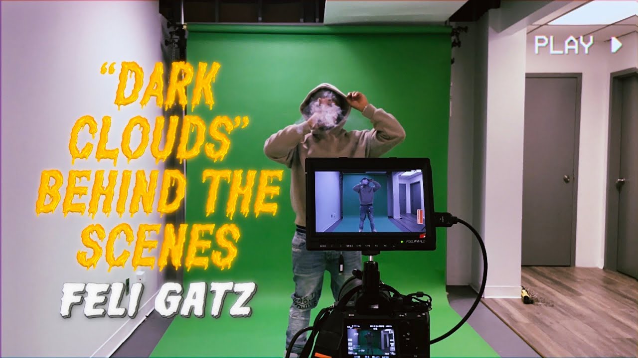 (Behind The Scenes) of Feli Gatz' "DARK CLOUDS" Music Video ...