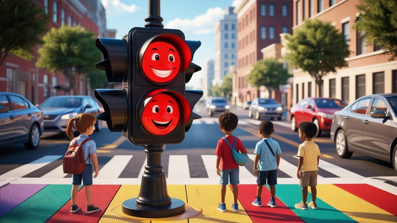 "🚦 Sing & Learn with the Ultimate Traffic Song for Kids! 🎶 | Fun ...