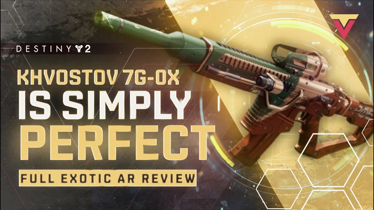The Exotic KHVOSTOV is Simply Perfect in Destiny 2 The Final Shape ...