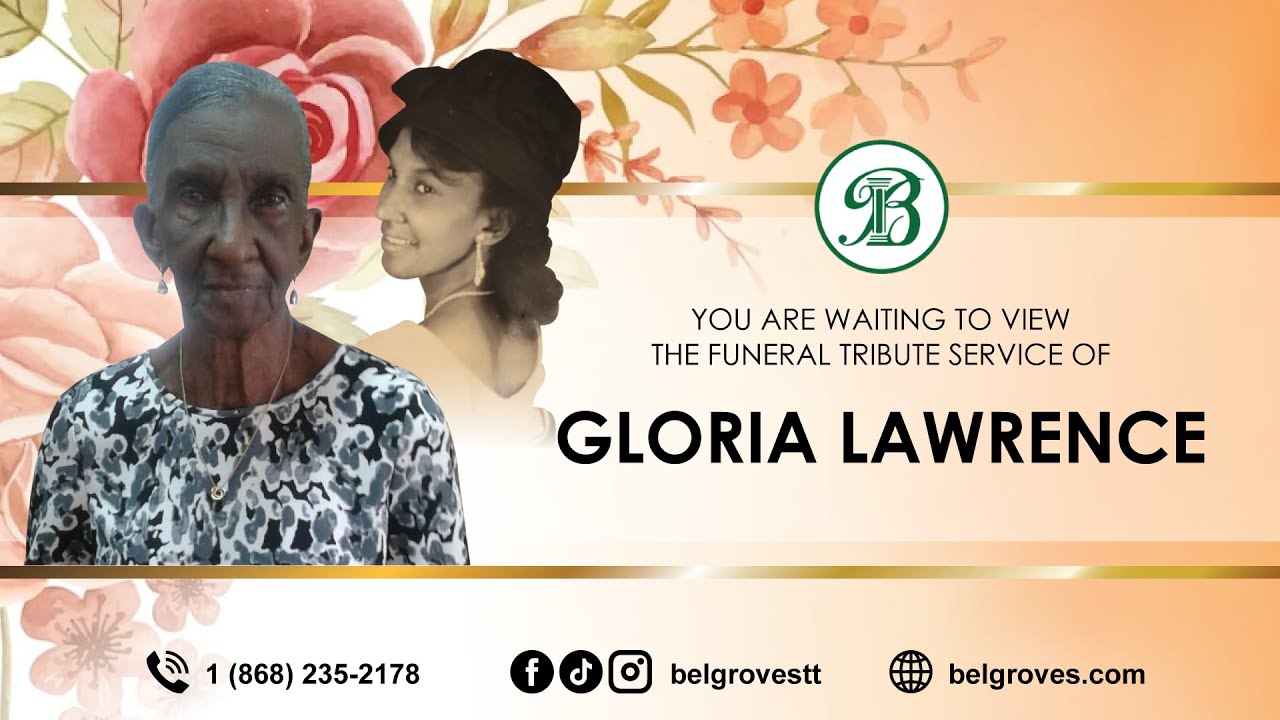 Gloria Lawrence Tribute Service - YouTube
