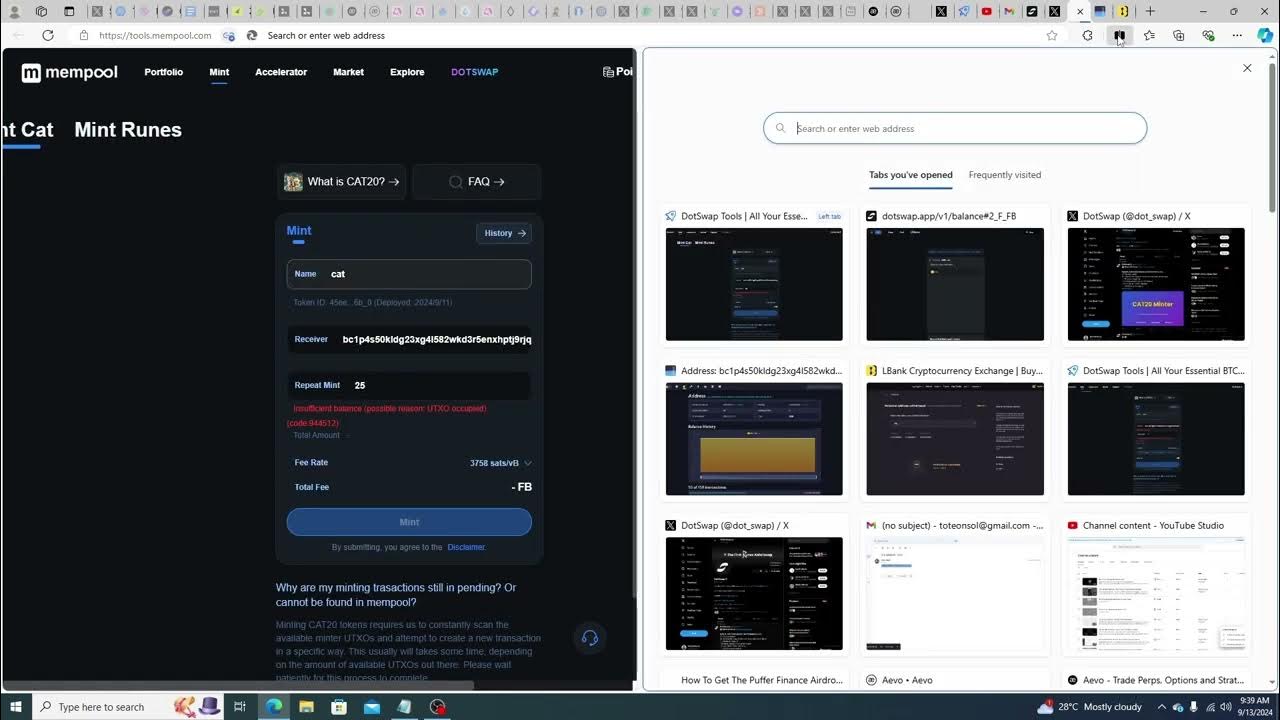 How To Mint CAT20 $CAT On Fractal Bitcoin For $3 - Complete Tutorial. - YouTube