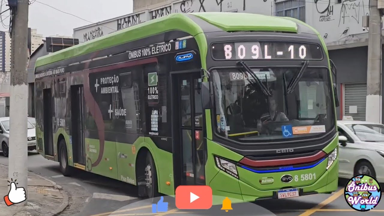 E-Bus Caio eMillennium BYD D9W - YouTube