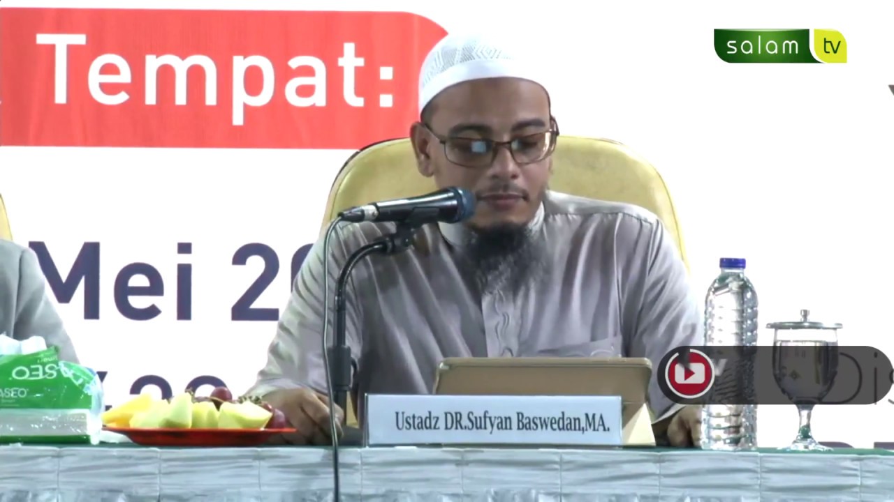 [Live] Tabligh Akbar - Air Mata Ramadhan - Ustadz Dr. Sufyan Baswedan, M.A. - YouTube