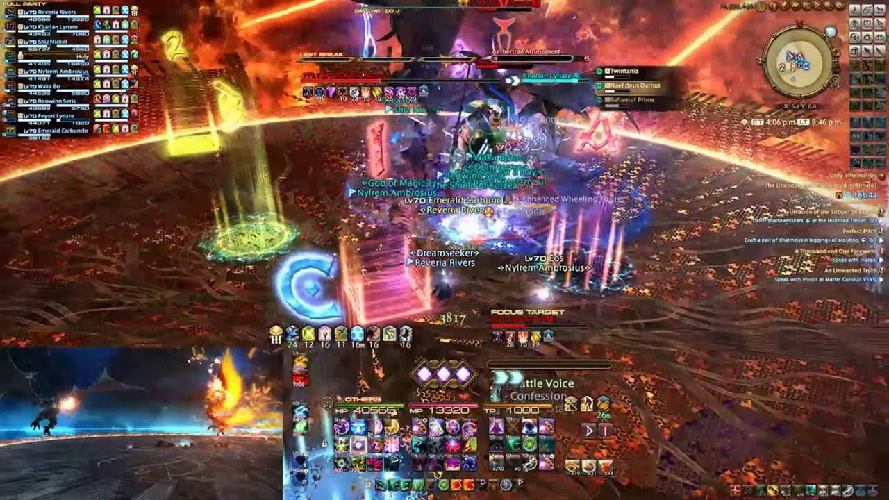 FFXIV Stars Align/MSF -UCOB- The Unending Coil of Bahamut (Ultimate ...