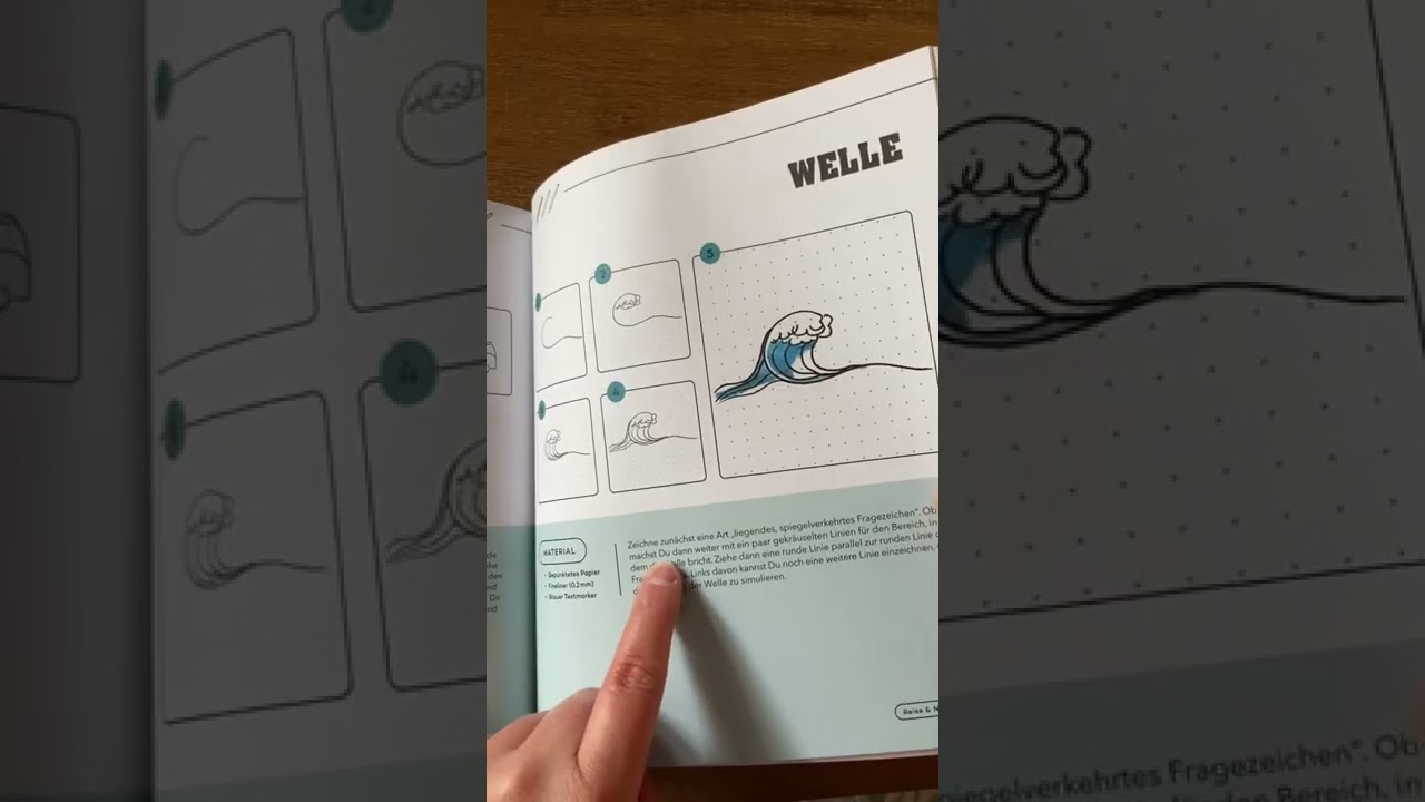 Welle zeichnen in 5 Minuten (Tutorial) - YouTube