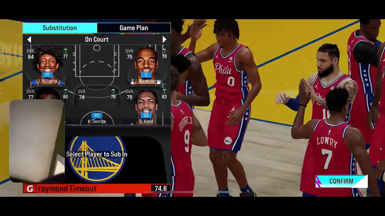 Playing some nba 2K25 my team mobile on Saturday December 7 of 2024 ...