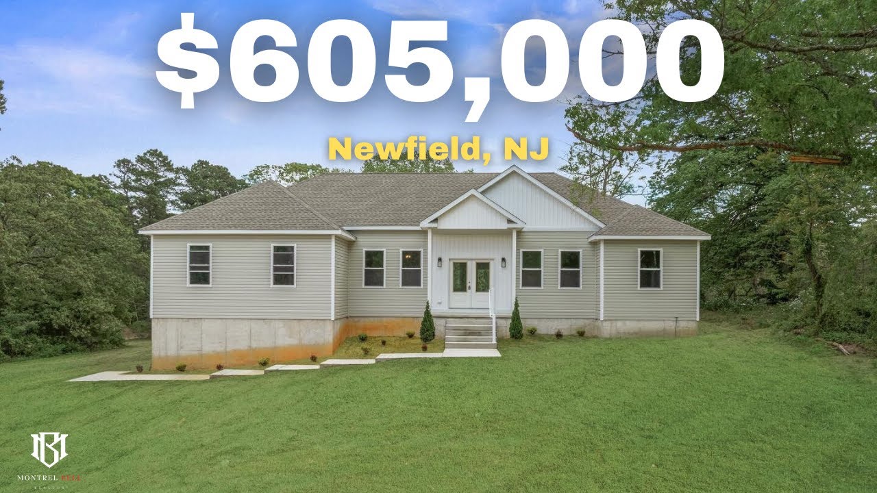 NEW JERSEY HOME TOUR | Newfield, NJ | NEW CONSTRUCTION | 4 BEDS 2 BATHS ...
