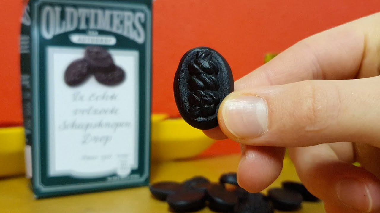 Van Slooten Oldtimers Harlinger Scheepsknopen Drop Zoet (Unboxing) Hard ...